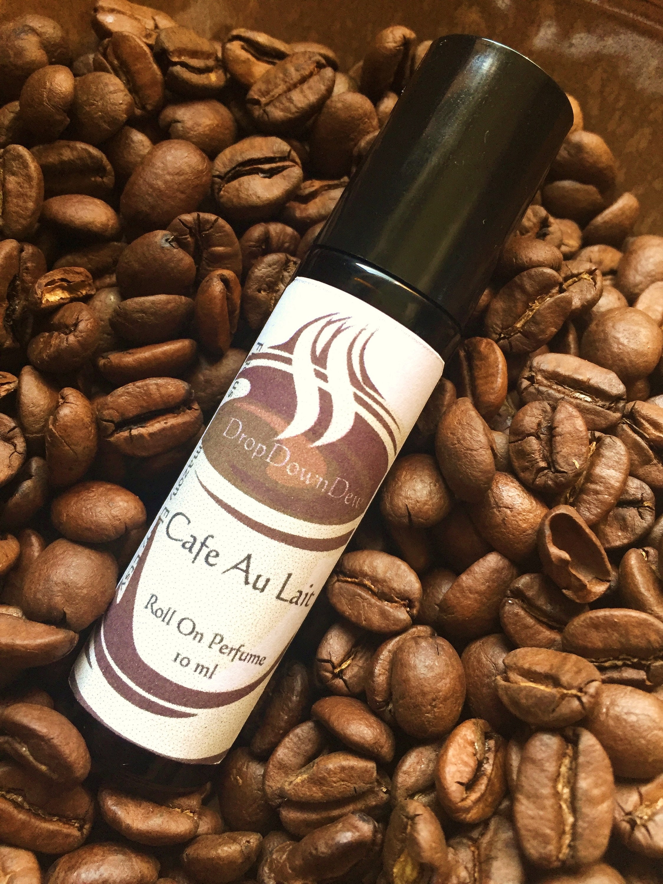 Cafe Au Lait Perfume Oil, Roll on Perfume, Coffee Scented, Aromatherapy ...