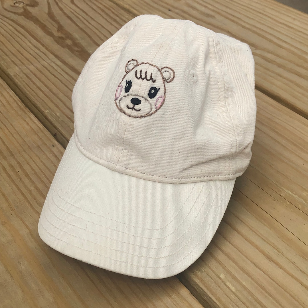 Hand Embroidered Maple ACNH Baseball Cap - Etsy