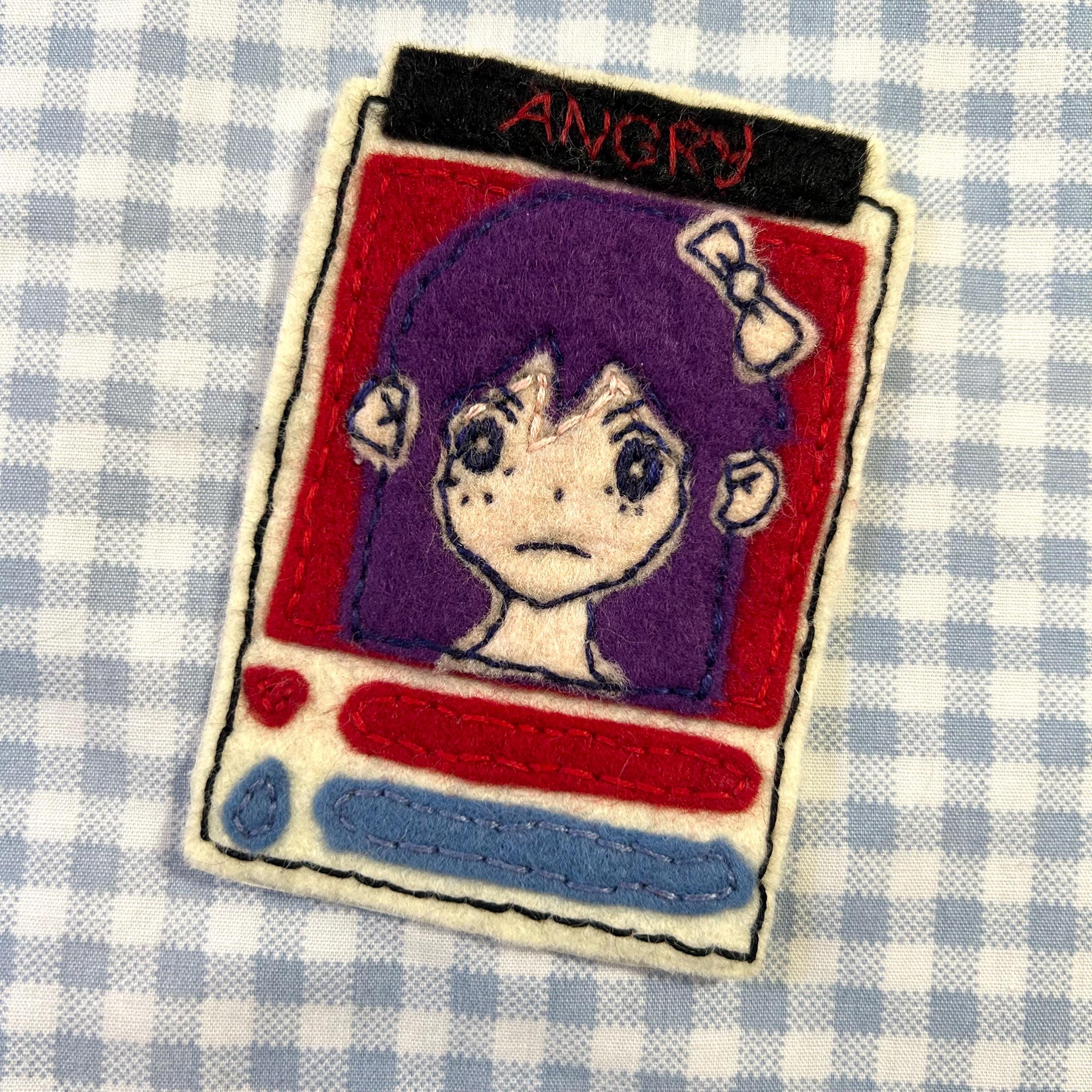 Omori Hand-embroidered Felt Patches- Audrey, Kel, Hero - Etsy