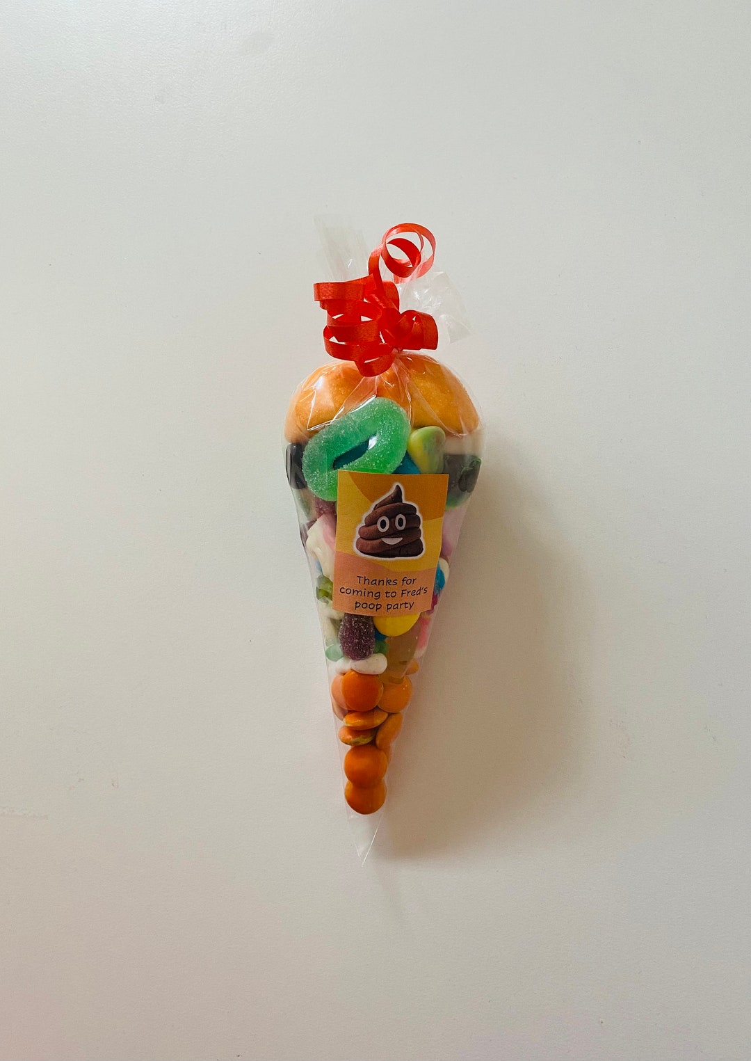 Poop Emoji Pick and Mix Sweet Cones - Any Colour - Etsy