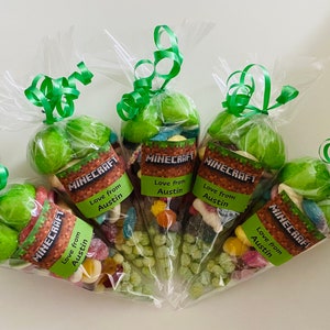 Minecraft Pick and Mix Sweet Cones - Etsy UK