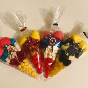 Superhero Sweet Cones - Etsy UK