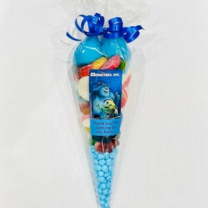 Monsters Inc Pick and Mix Sweet Cones - Etsy UK