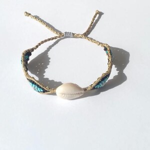 Cowrie Evil Eye Braceletsevil Eye Braceletscowrie Shell - Etsy