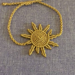 Sun Bracelet,sun Macrame,resort Jewelry,resort Wear,sun Macrame,sun ...