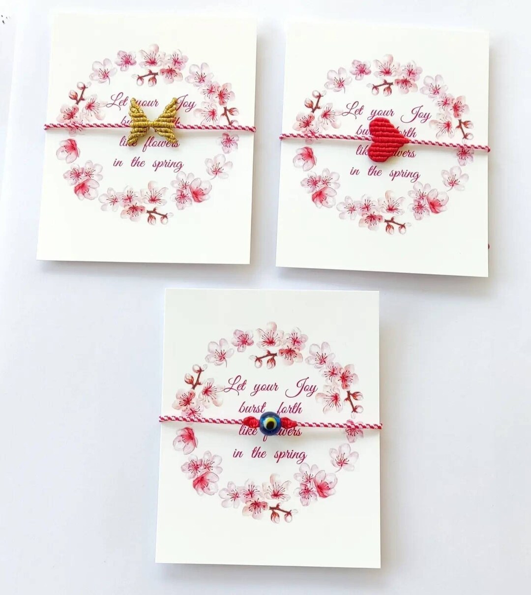 Macrame March Bracelet, March Bracelet, March Bracelets, Spring ...