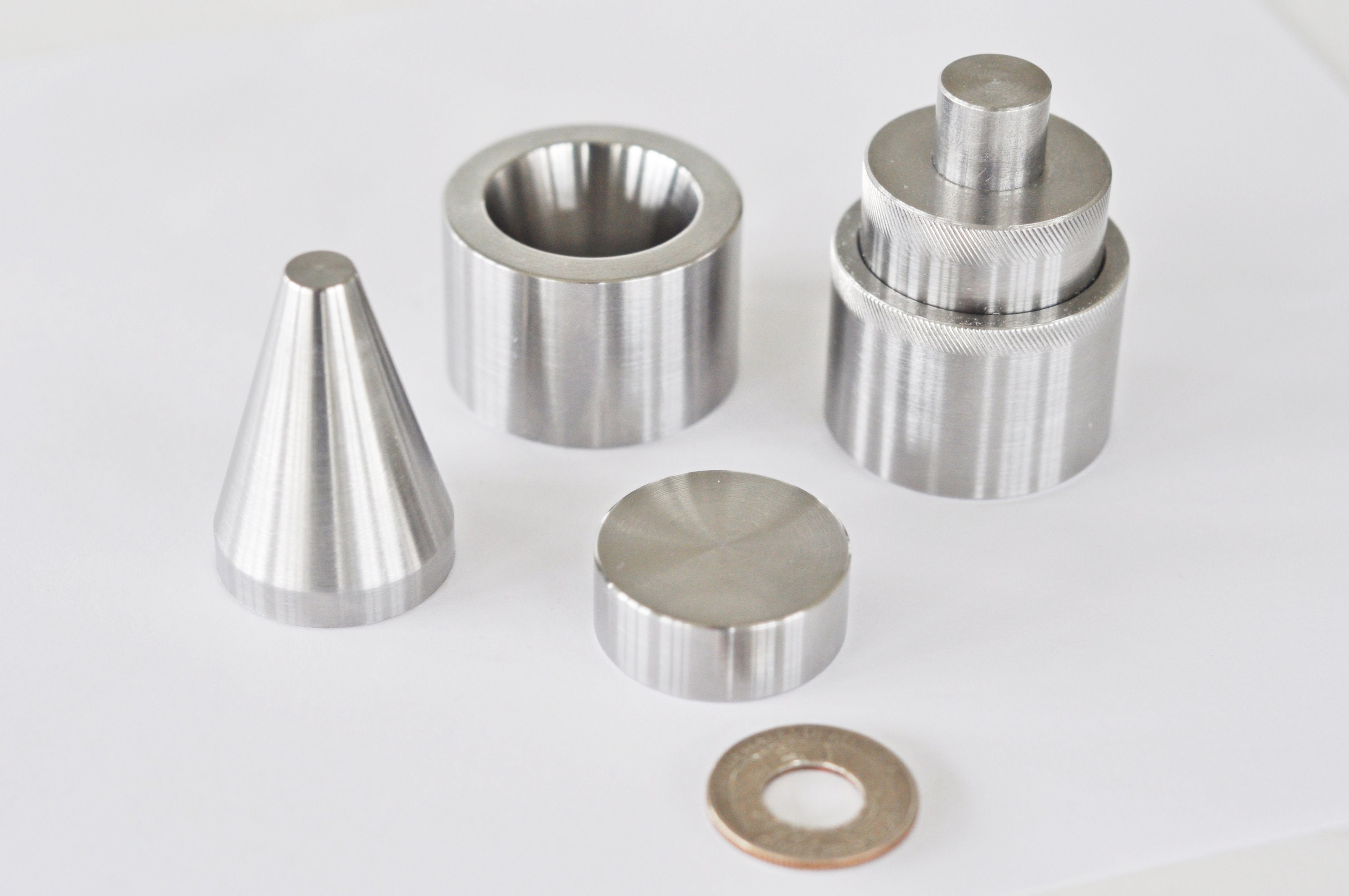 Beginners Coin Ring Tool Set: Steel Punch, Die, Cone & Anvil - Etsy