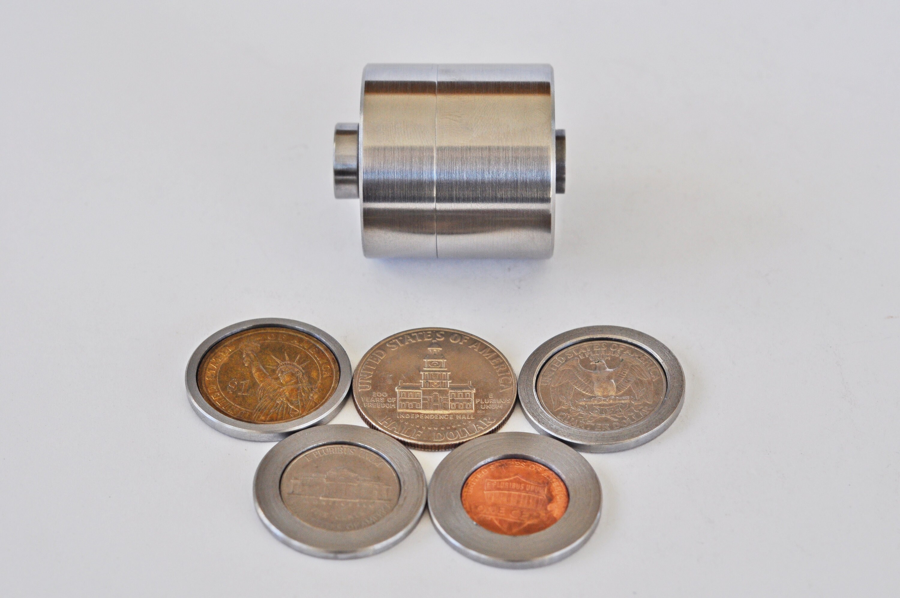 Steel Coin Ring Tool Set SPACERS for 5 US COINS Center Punch | Etsy