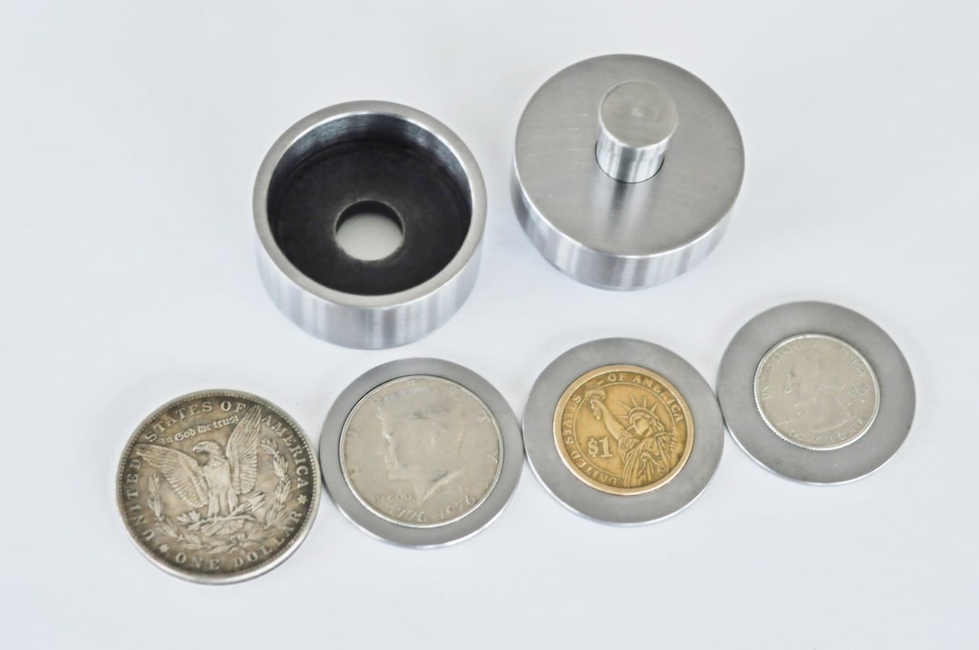 Steel Coin Ring Tool Set: US Coins Hole Punch (1/2") - Etsy