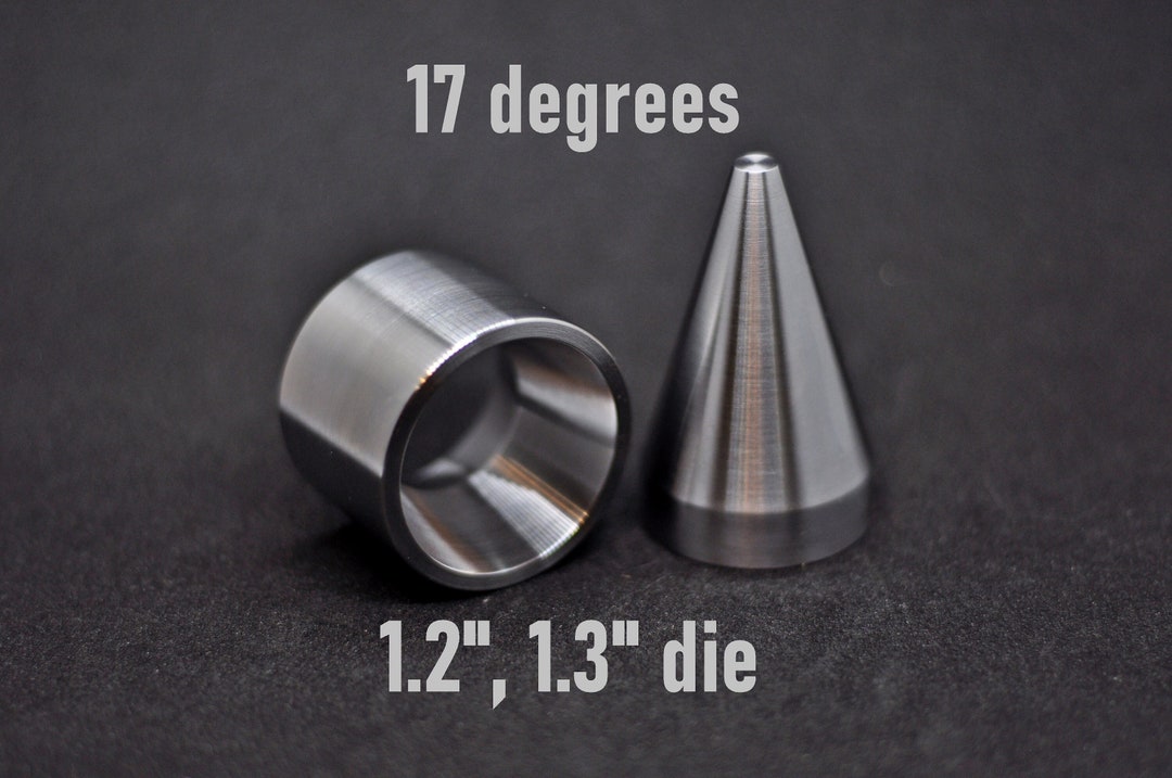 17 Degree Folding Cone & Coin Ring Reduction Die Set (1.2"-1.3") - Etsy