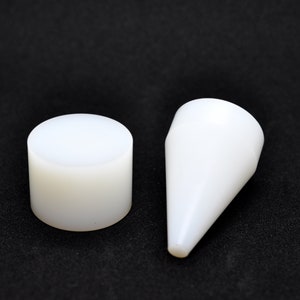 17 Degree Caprolon Cone and Press Pad Tool Folding Coin Ring Fold Coin ...