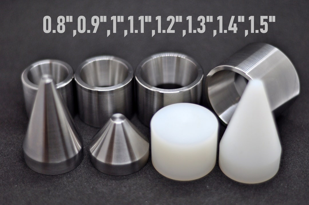 17 Degree Coin Ring Folding Set: Steel Dies, Cones & Press Pad - Etsy