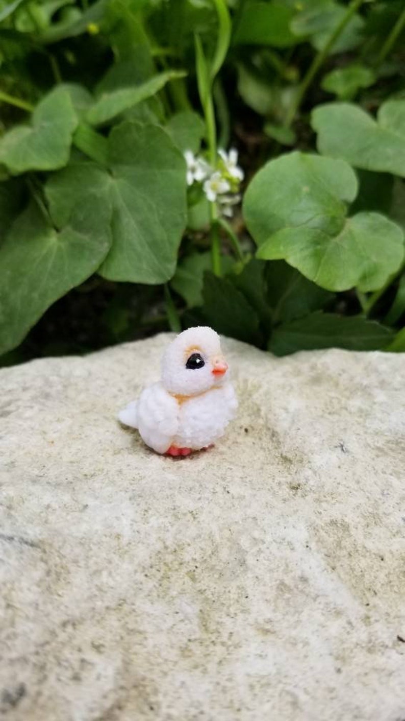 Miniature Pigeon Miniature Gift Sculpture Pigeon Figurine - Etsy