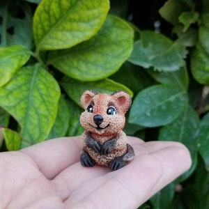 Cute Quokka Miniature Gift, Mini Quokka Sculpture, Quokka Statuette ...