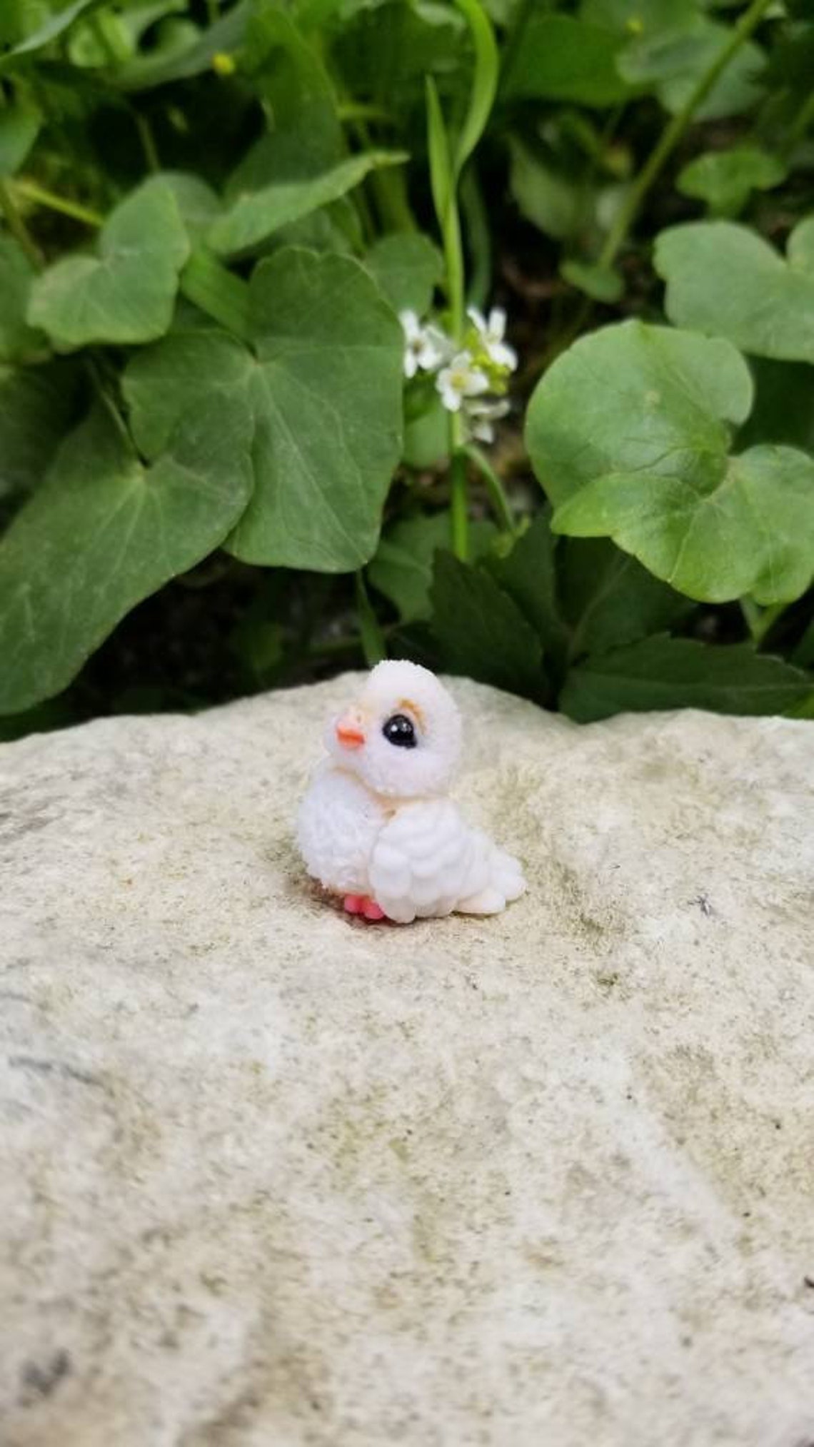 Miniature Pigeon Miniature Gift Sculpture Pigeon Figurine - Etsy