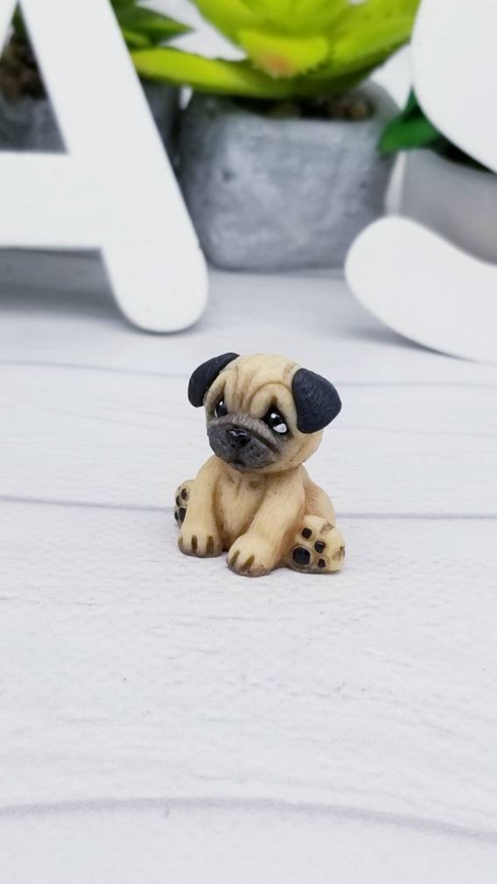 Cute Pug Miniature Dog Miniature Mini Dog Gift Personalized - Etsy