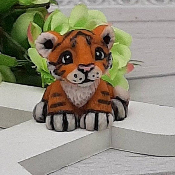 Tiger Sculpture - Etsy