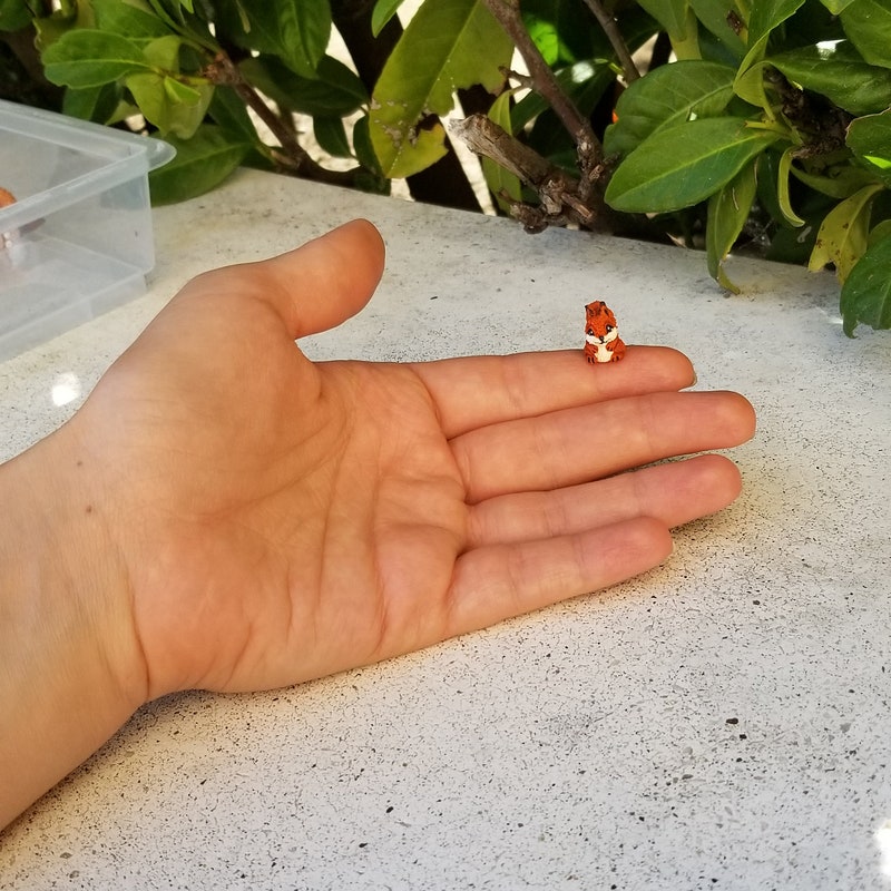 Miniature Resin Animal Figurines - Etsy