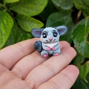 Cute Fairy Animal Miniature From Polimer Clay, Fairy Animal Sculpture ...