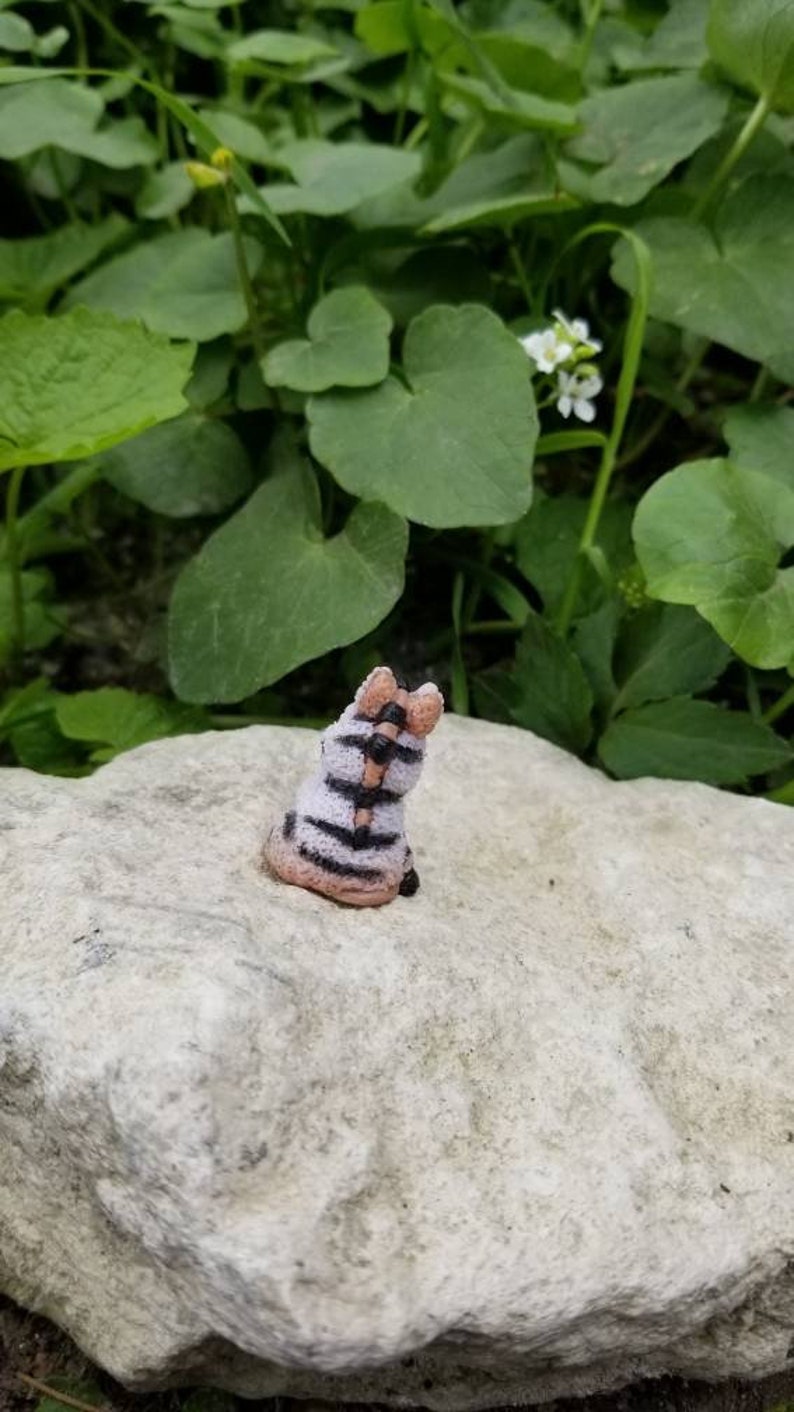Cute Zebra Miniature Zebra Cub Sculpture Little Zebra | Etsy