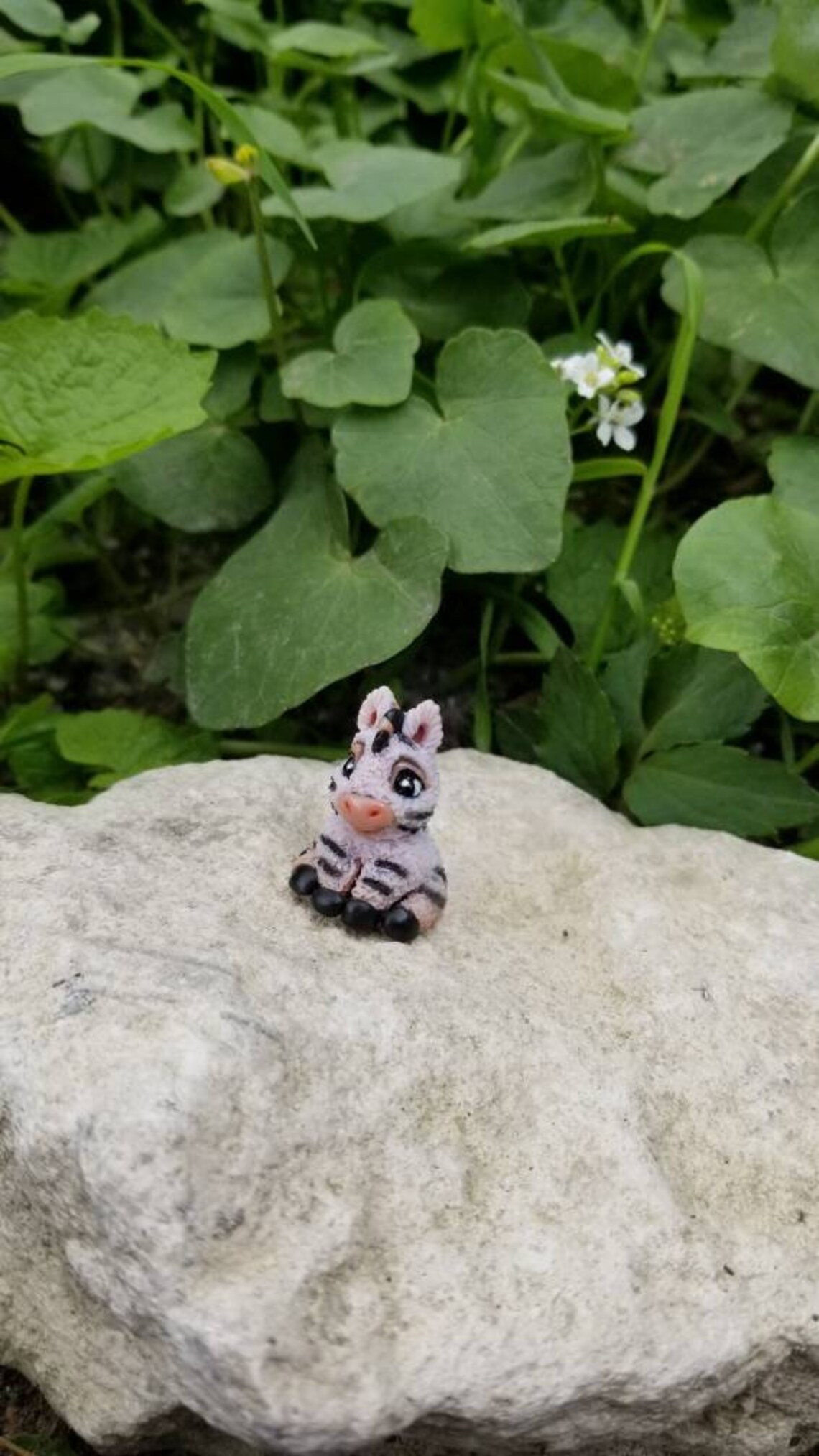 Cute Zebra Miniature Zebra Cub Sculpture Little Zebra | Etsy
