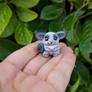 Cute Fairy Animal Miniature From Polimer Clay, Fairy Animal Sculpture ...