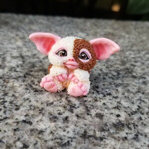 Cute Gremlin Miniature Mogwai From Polimer Clay, Gremlin Gizmo Mini ...