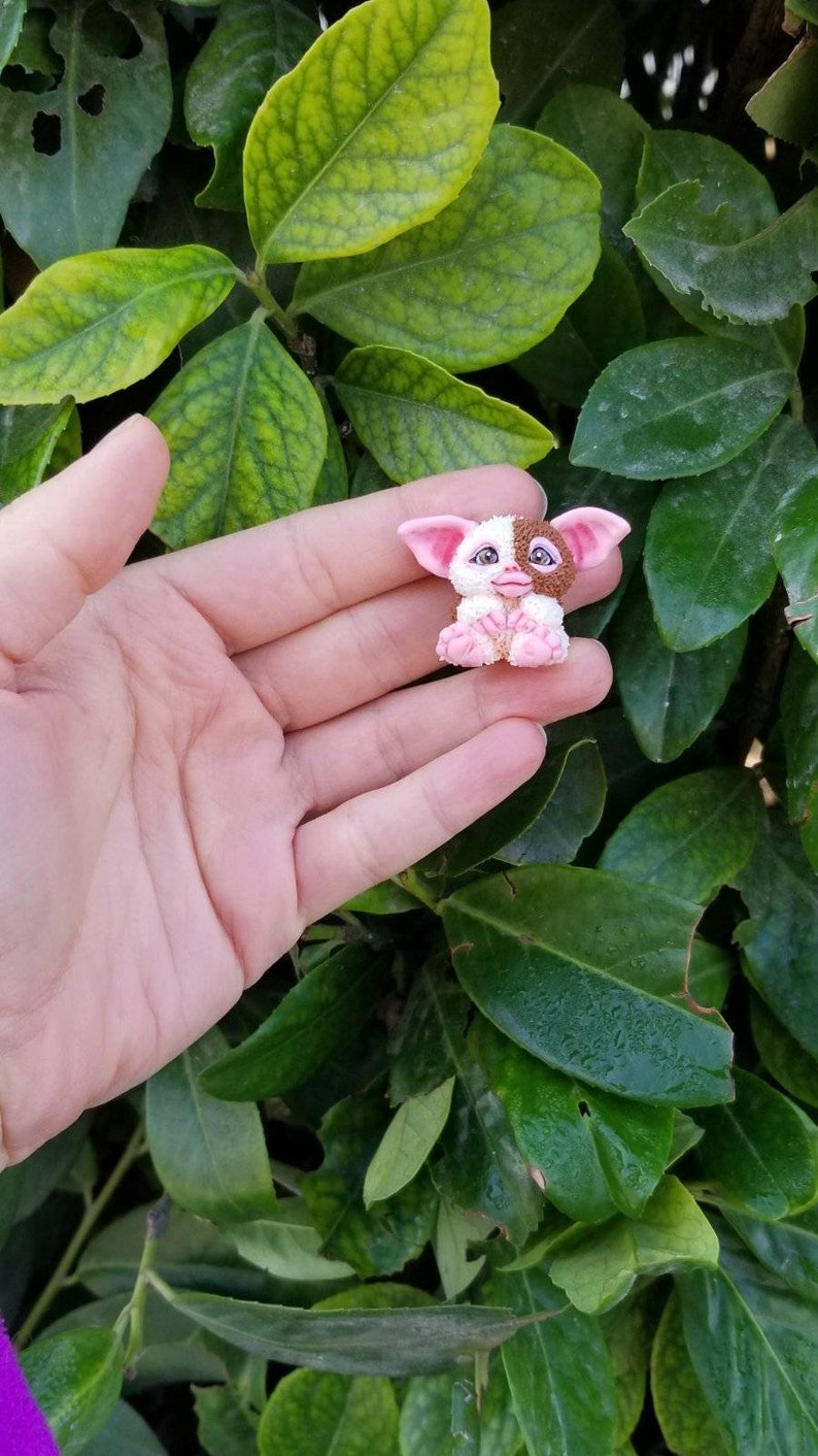 Cute Gremlin Miniature Mogwai From Polimer Clay Gremlin Gizmo - Etsy