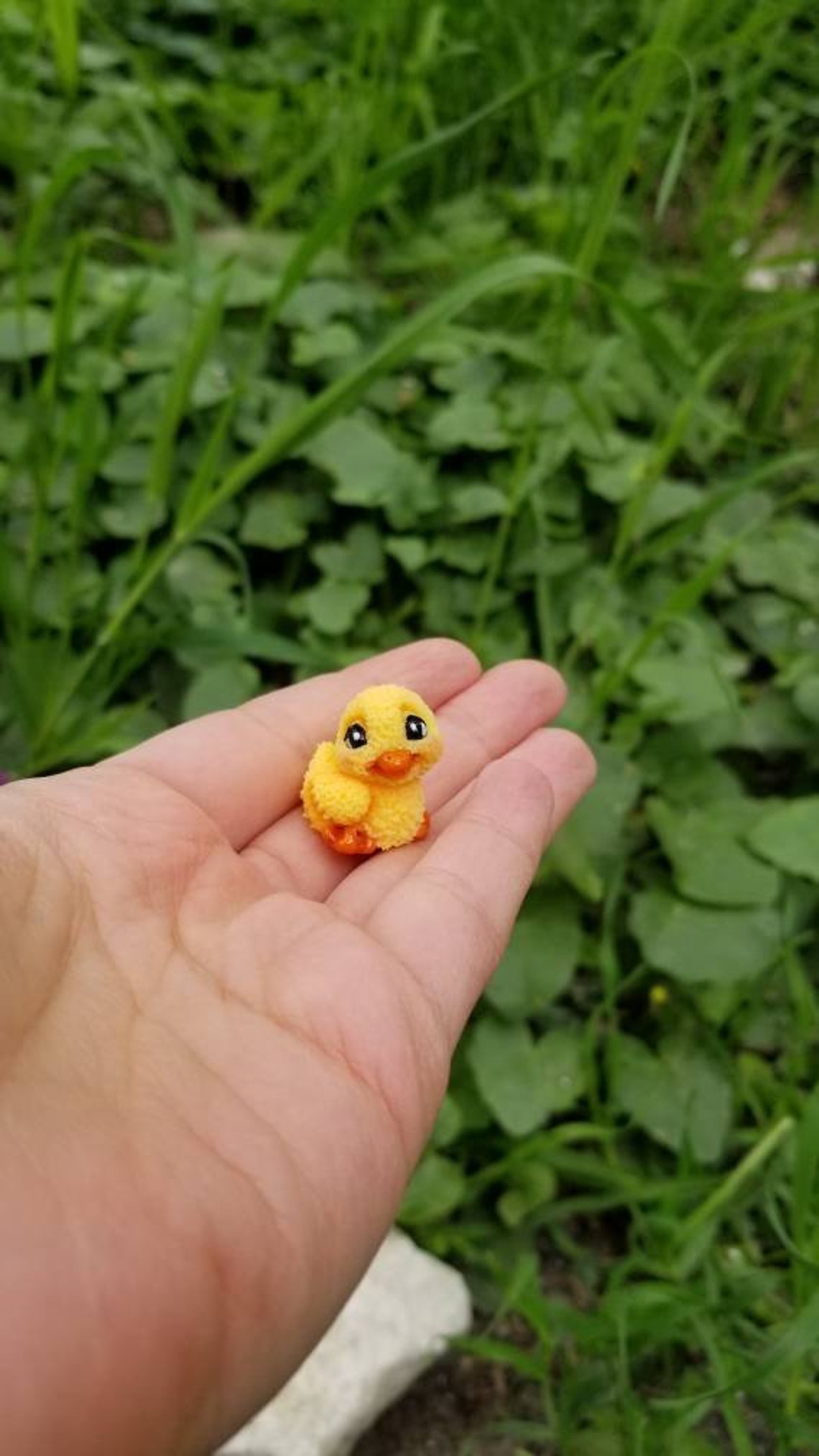 Cute Baby Duck Miniature Duckling Mini Sculpture Cute - Etsy