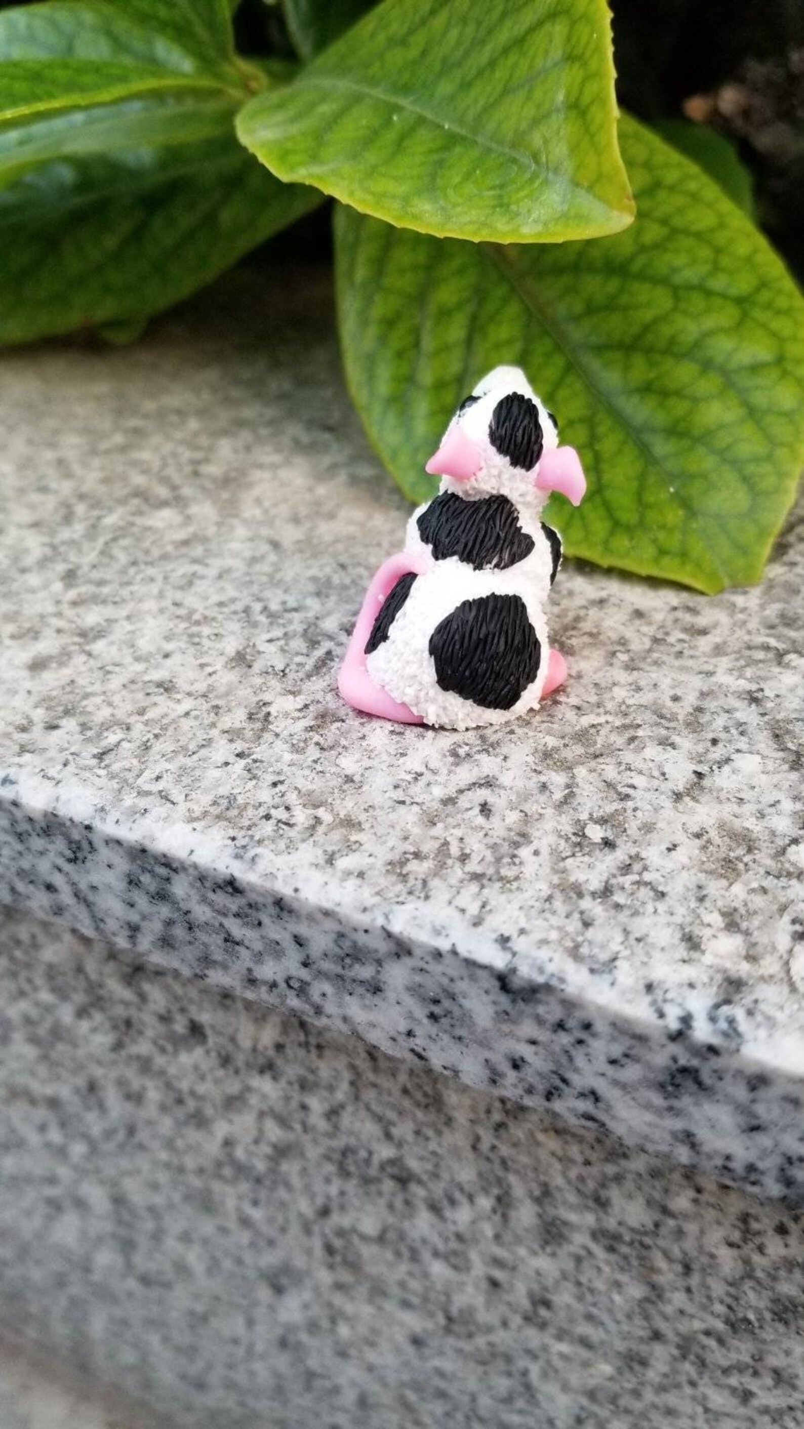 Cute Domestic Rat Miniature, Rodent Miniature Gift, Mini Rat From ...