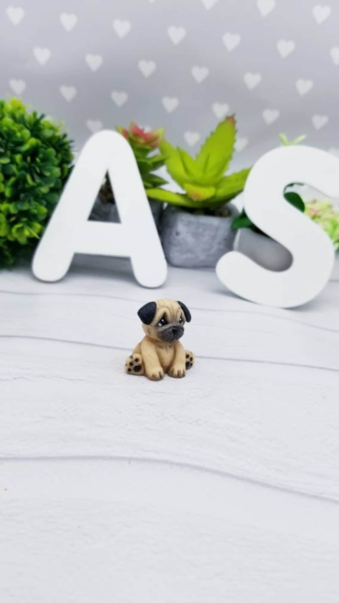Cute Pug Miniature Dog Miniature Mini Dog Gift Personalized - Etsy