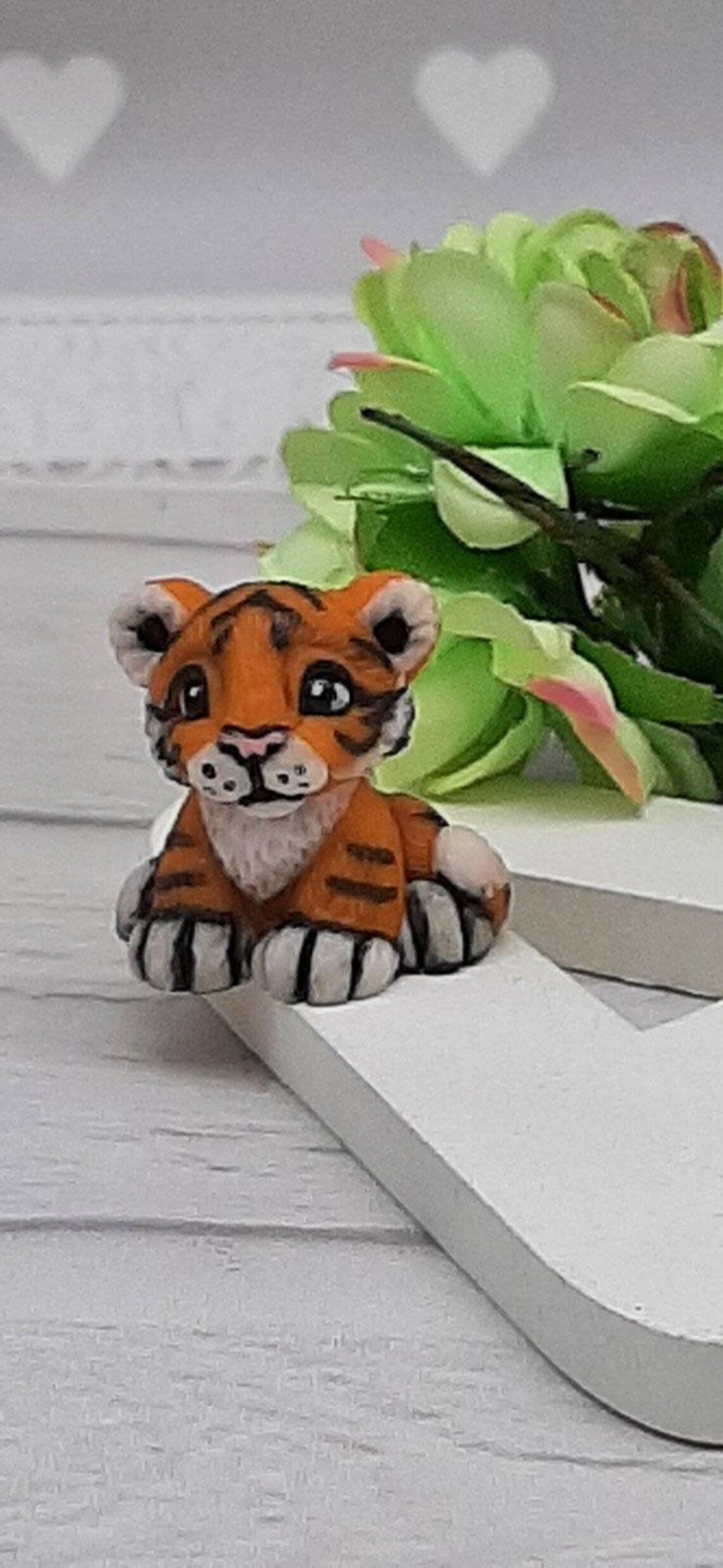 Cute Tiger Miniatureafrican Cats Miniaturemini Tiger - Etsy