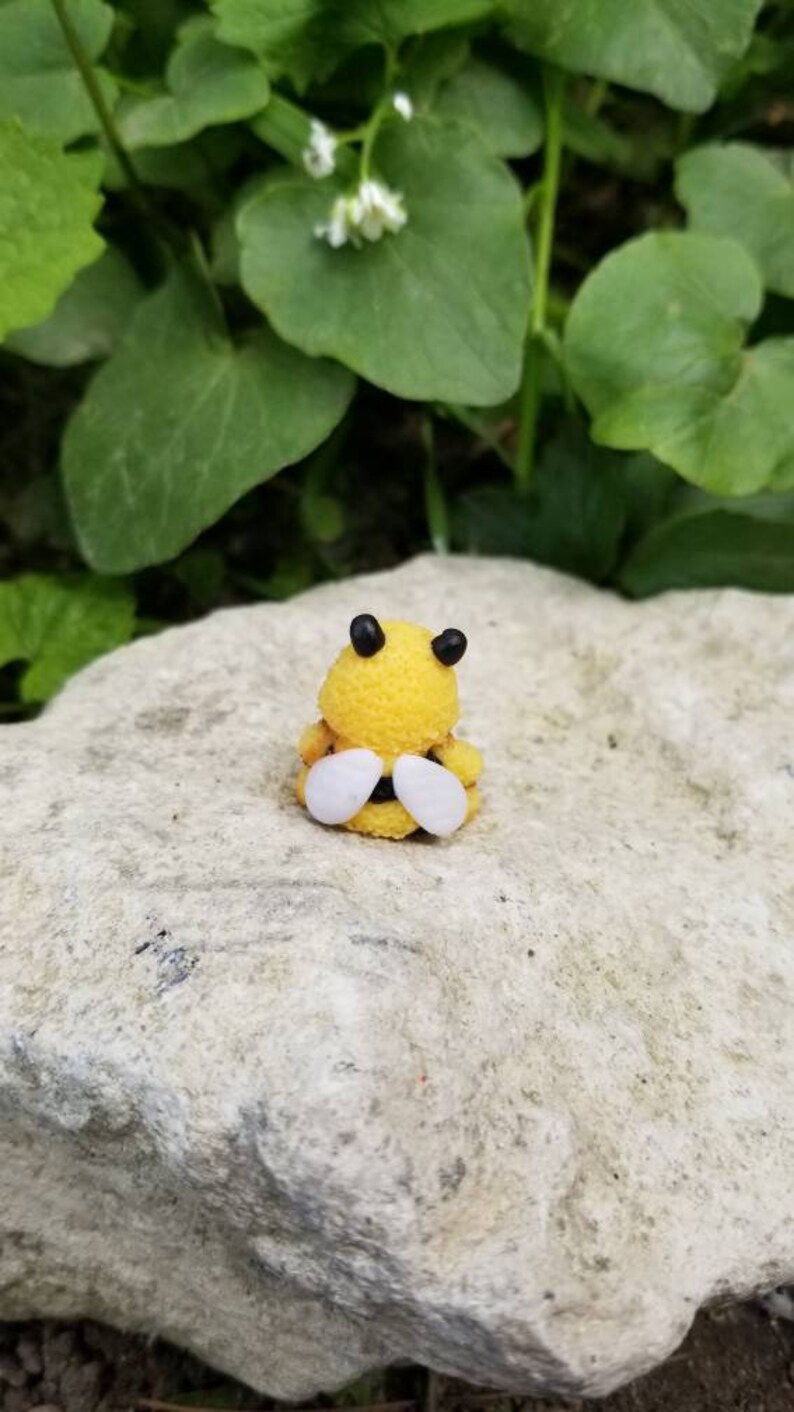 Beekeeper Giftbee Miniature Cute Bee Figurine Bee Toy - Etsy