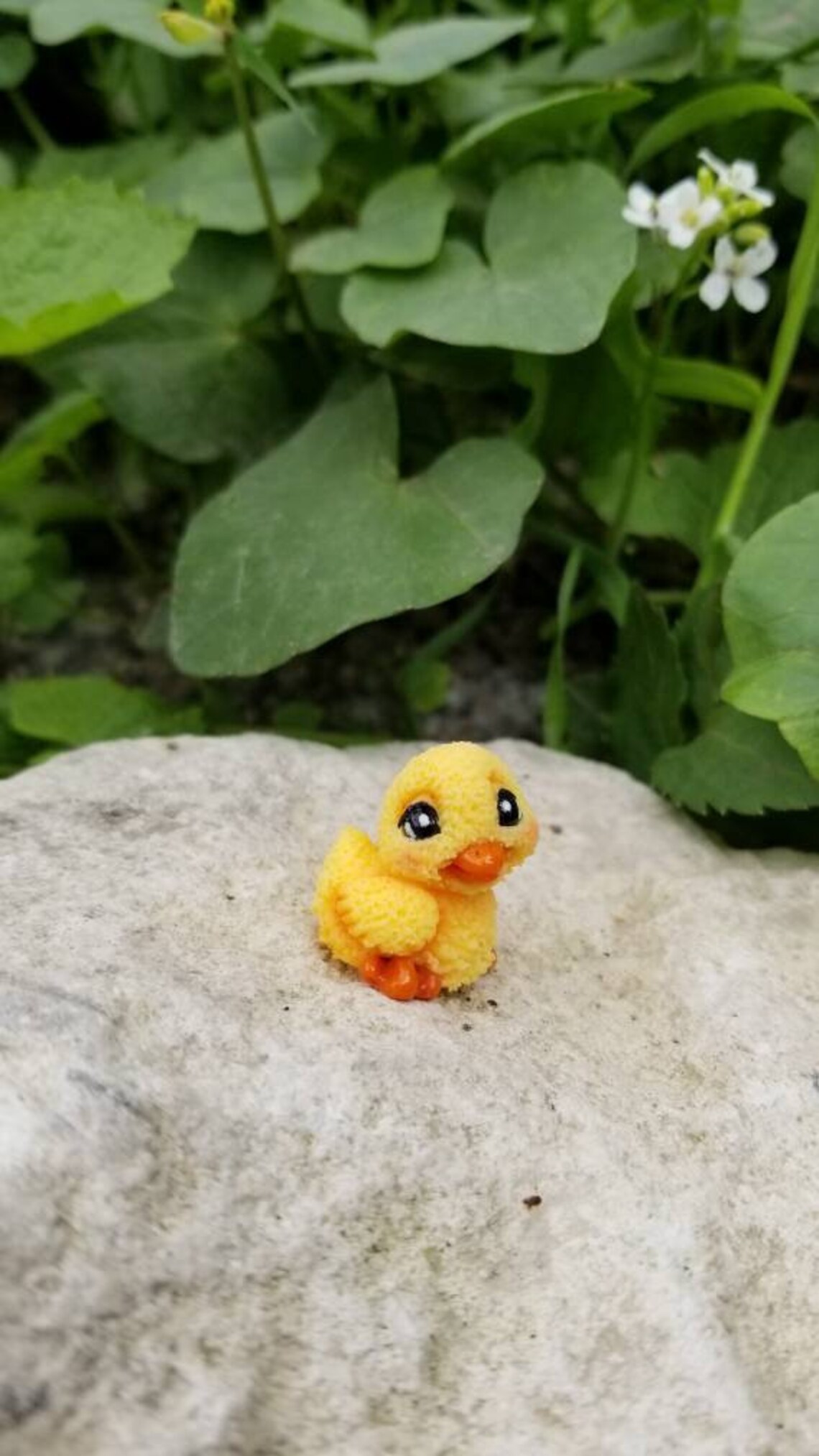 Cute Baby Duck Miniature Duckling Mini Sculpture Cute - Etsy