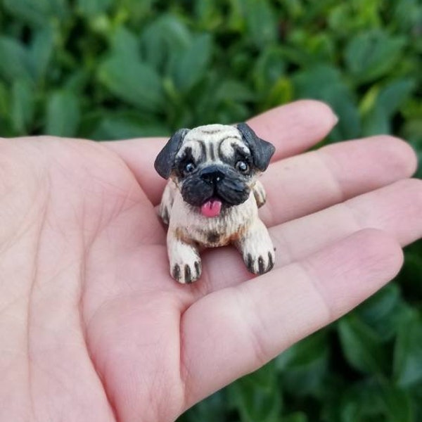 Pug Figures - Etsy