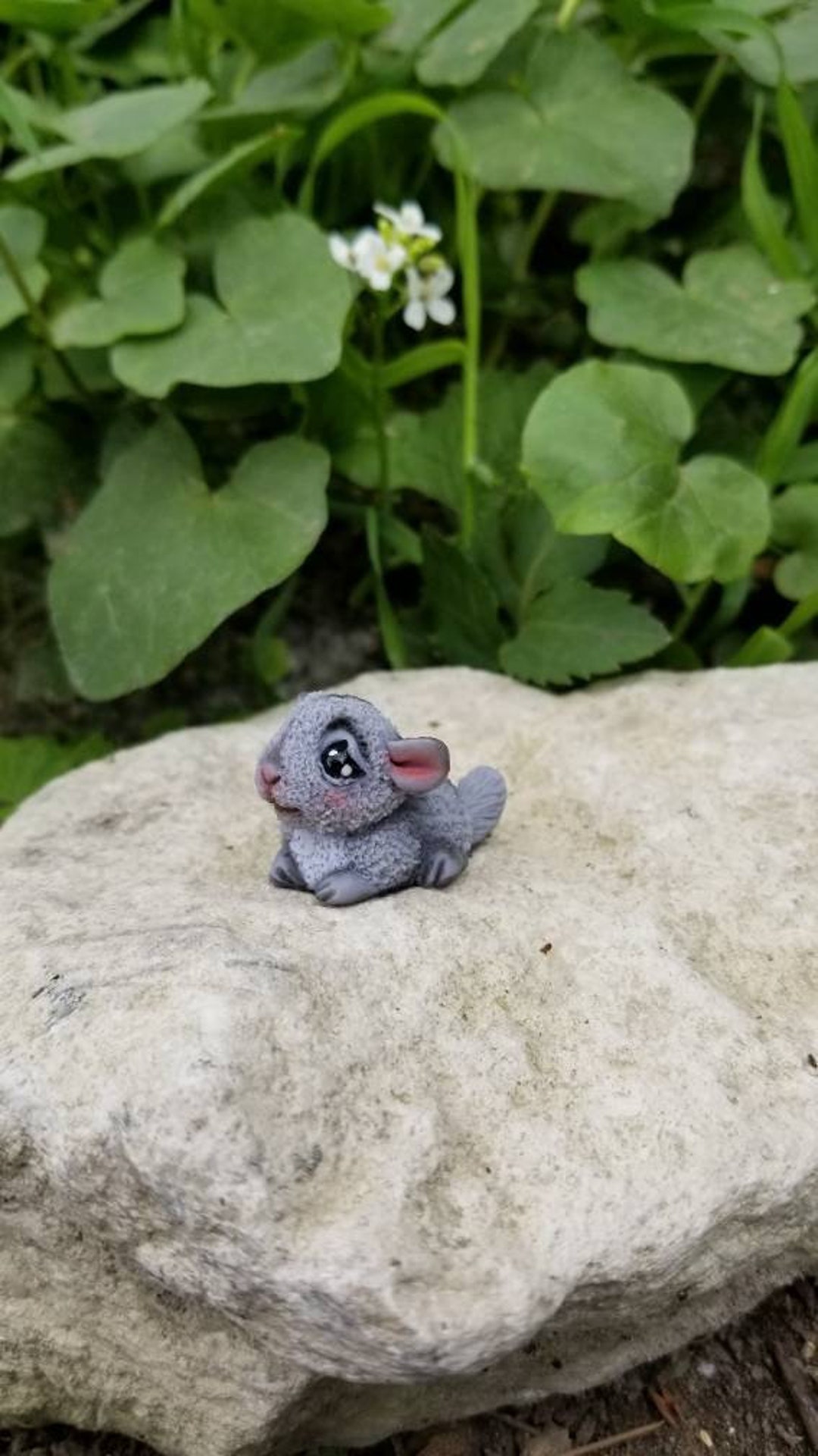 Cute Chinchilla Miniature, Little Chinchilla Gift, Animal Miniature ...