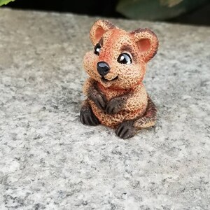 Cute Quokka Miniature Gift, Mini Quokka Sculpture, Quokka Statuette ...