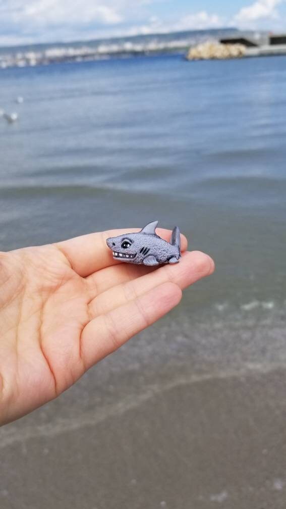 Shark Miniature / Shark Figure /shark Figurine/ Personalized | Etsy