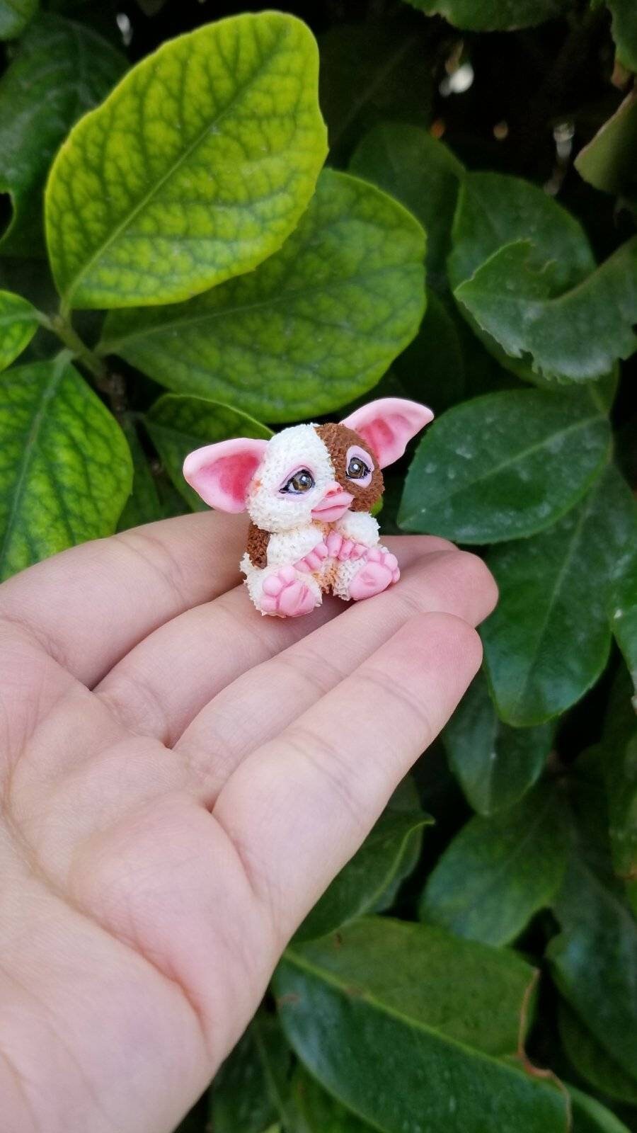 Cute Gremlin Miniature Mogwai From Polimer Clay, Gremlin Gizmo Mini ...