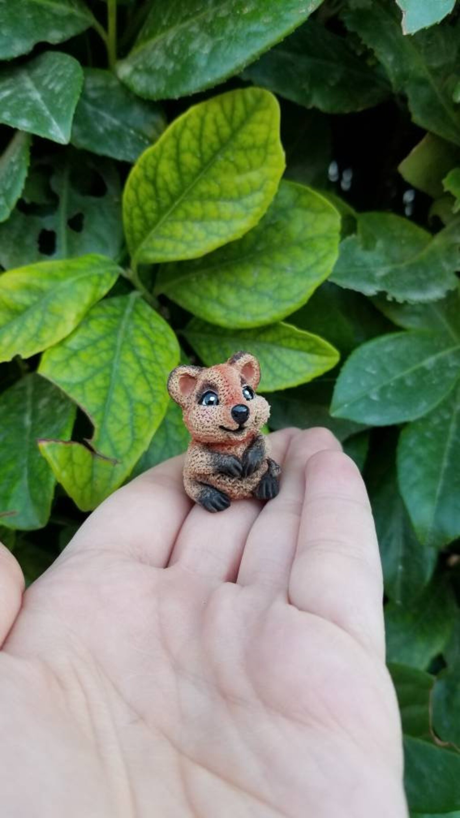 Cute Quokka Miniature Gift, Mini Quokka Sculpture, Quokka Statuette ...