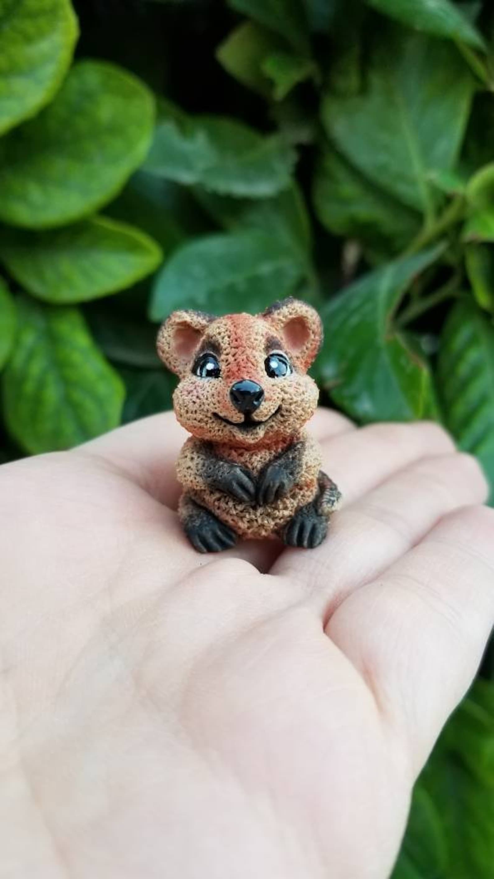 Cute Quokka Miniature Gift Mini Quokka Sculpture Quokka - Etsy