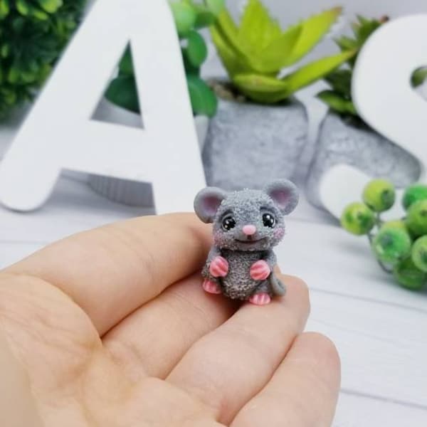 Mouse Miniature - Etsy