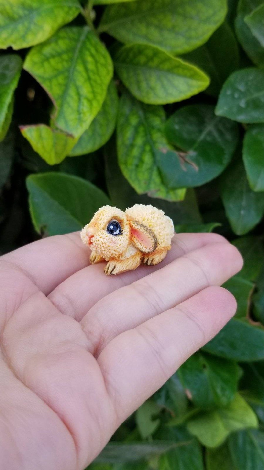 Cute Rabbit Miniature From Polimer Clay,animal Miniature,cute Miniature ...