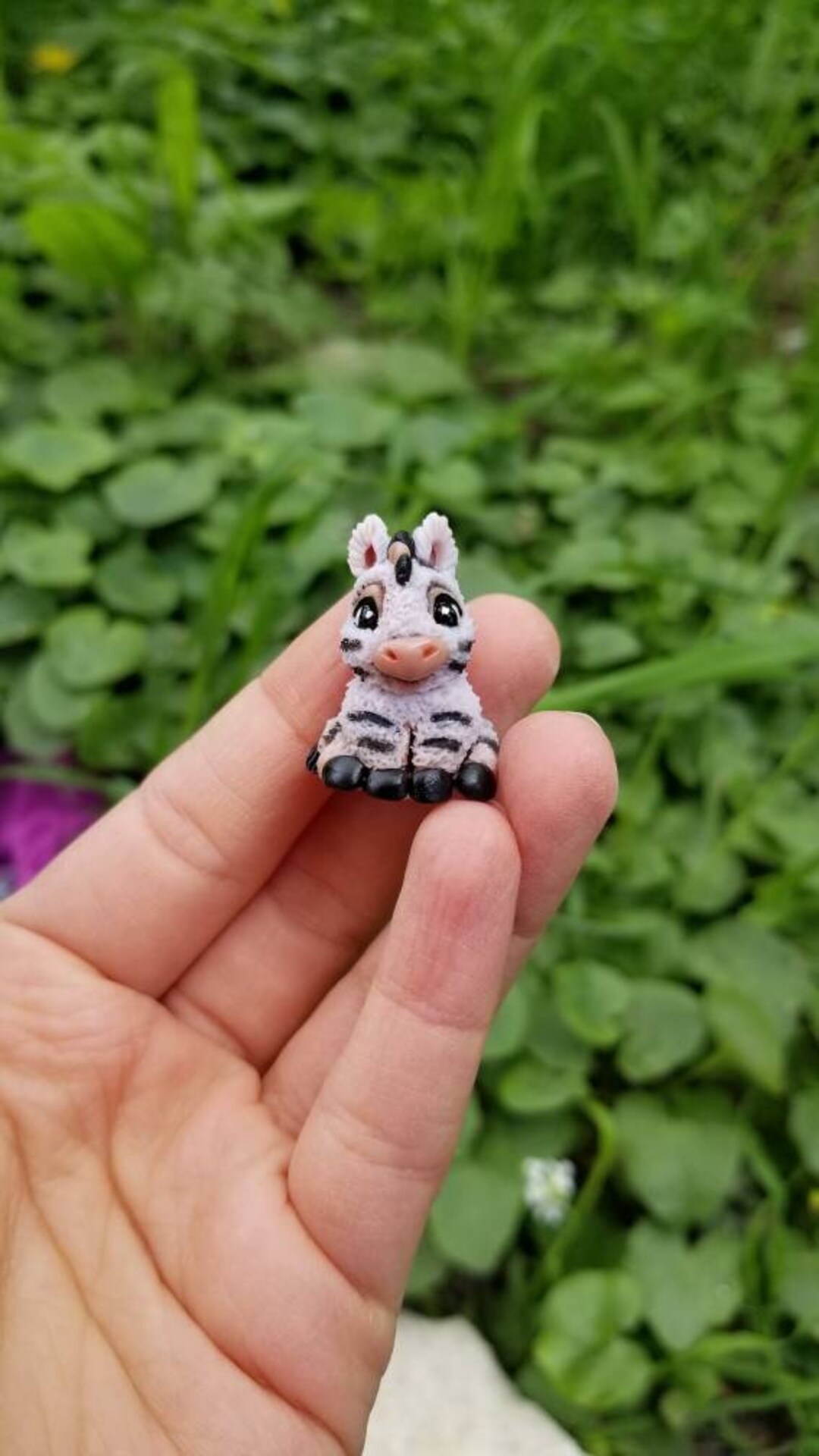 Cute Zebra Miniature, Zebra Cub Sculpture, Little Zebra Toy,miniature ...