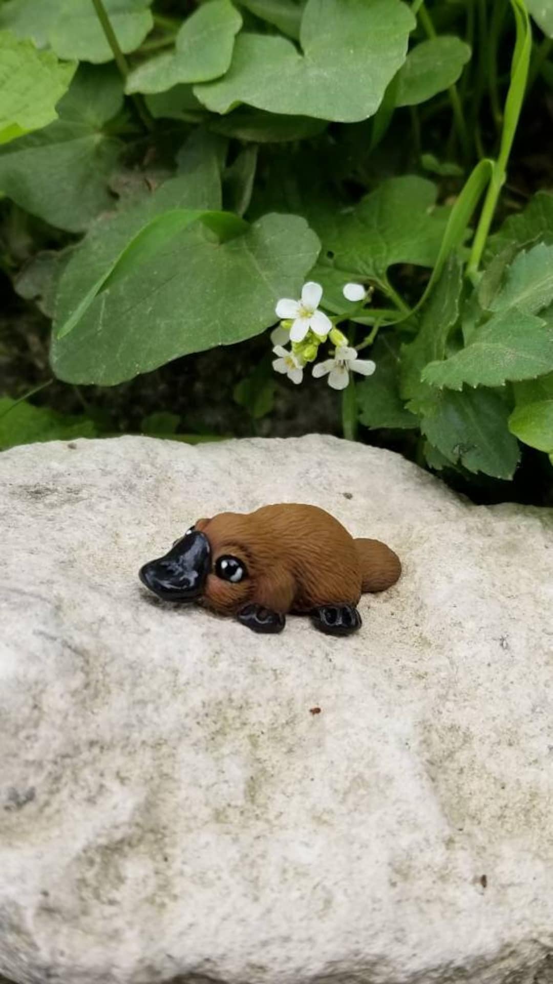 Cute Platypus Miniature,mini Platypus Figurine, Australian Animal ...
