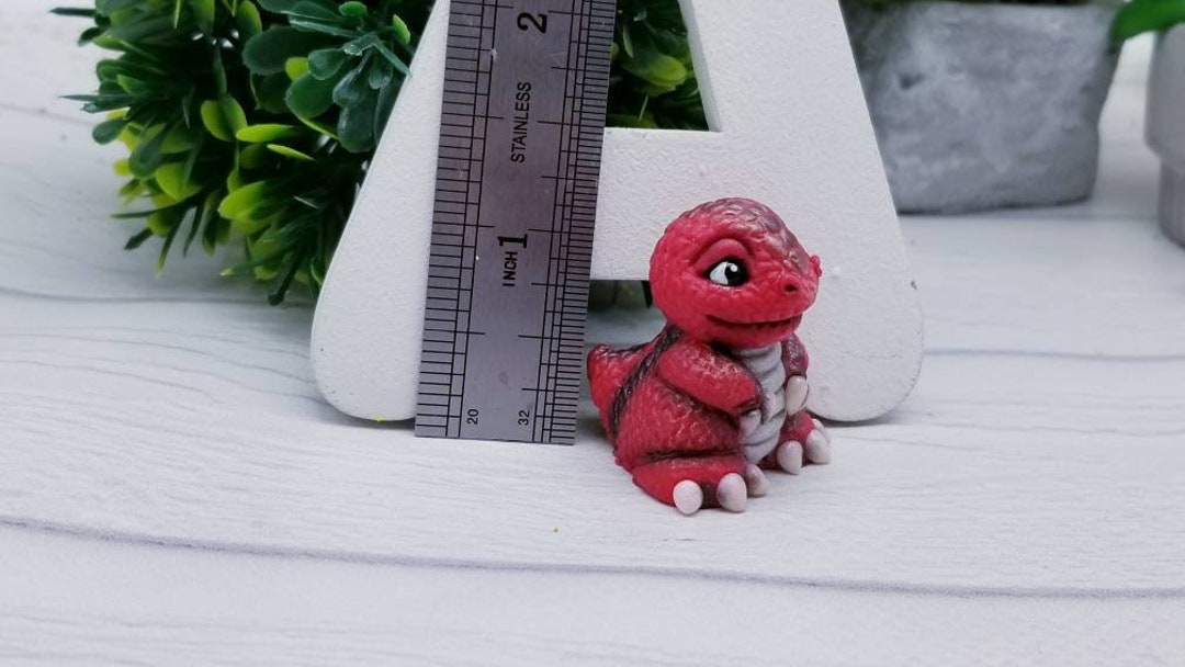 Miniature Tyrrannosaurus Rex, Mini Dino, Miniature Doll, Cute Dragon ...