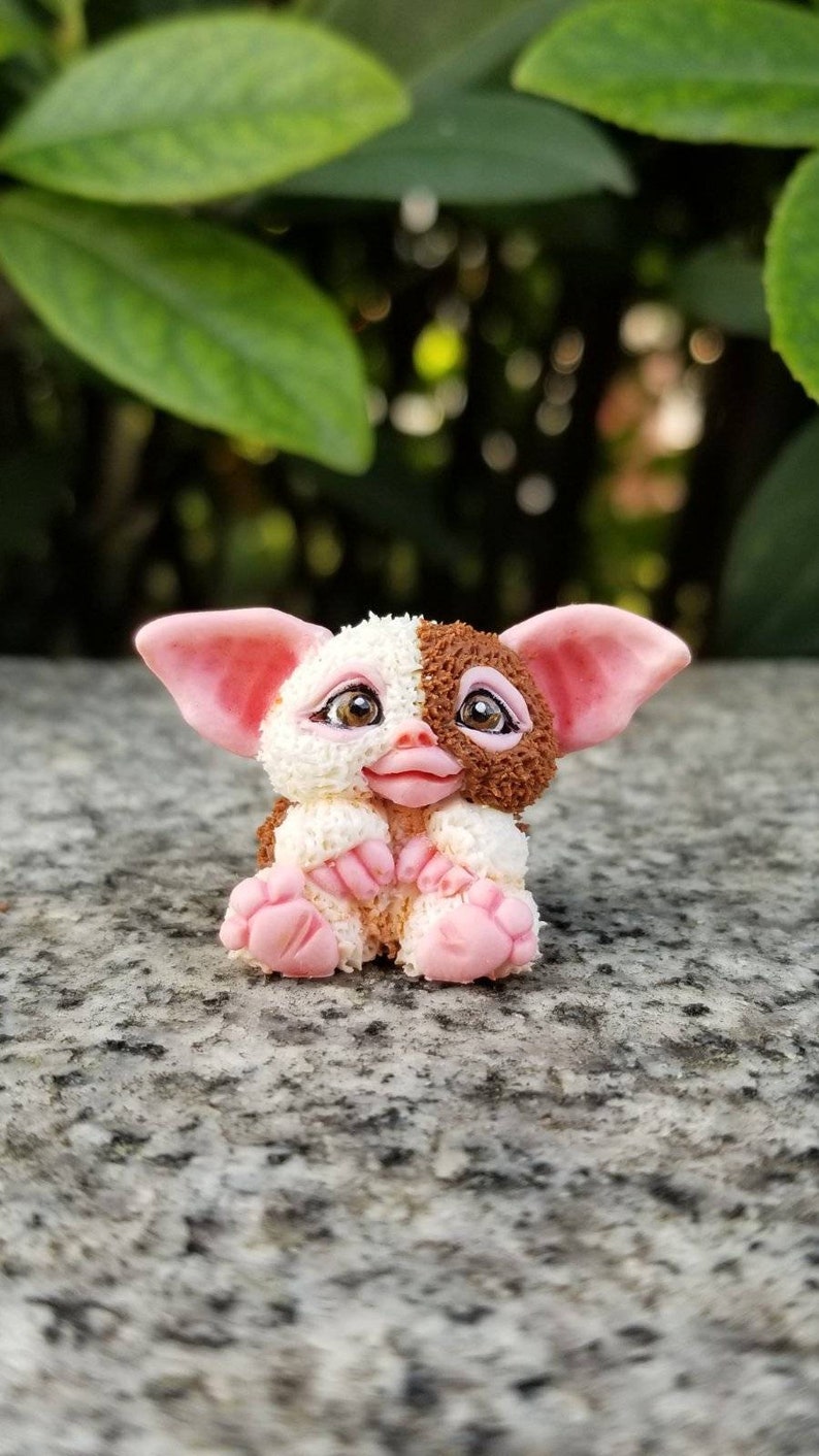 Cute Gremlin Miniature Mogwai From Polimer Clay Gremlin Gizmo - Etsy