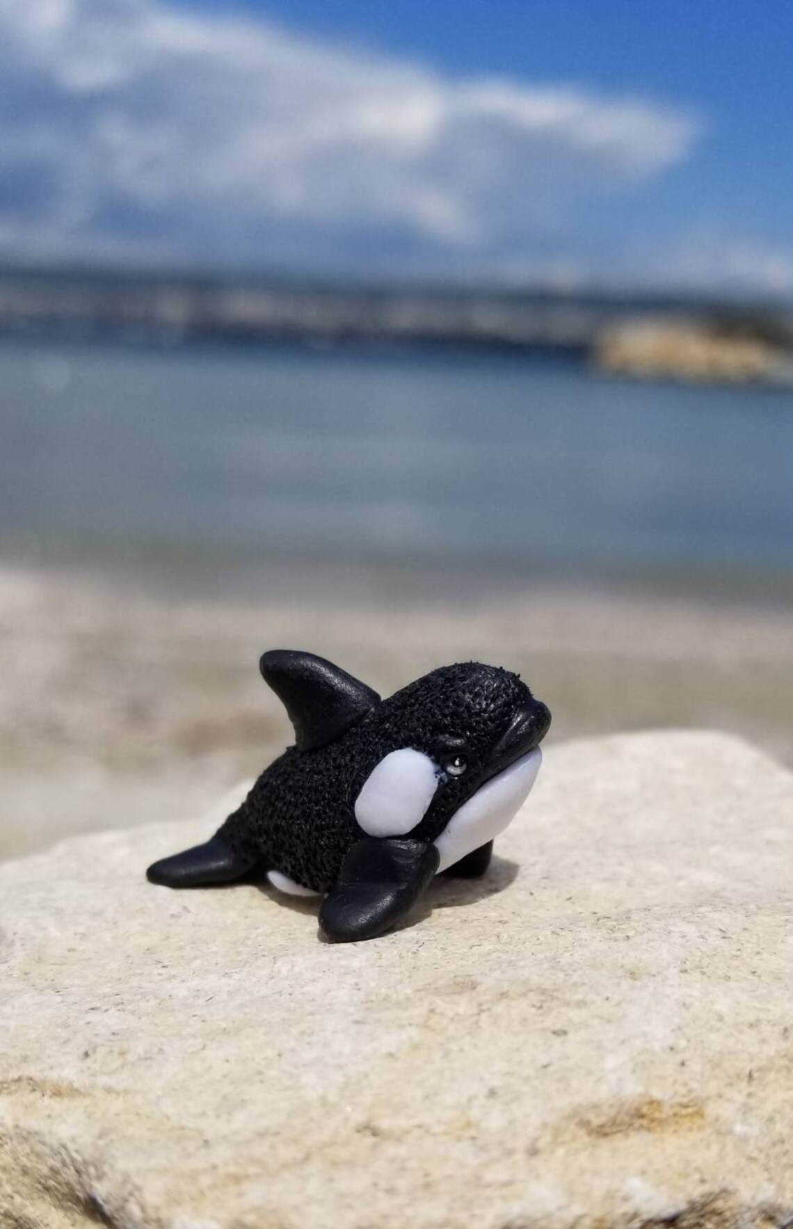 Orca Whale Gift / Orca Figurine / Cute Orca/ Miniature Orca/ - Etsy