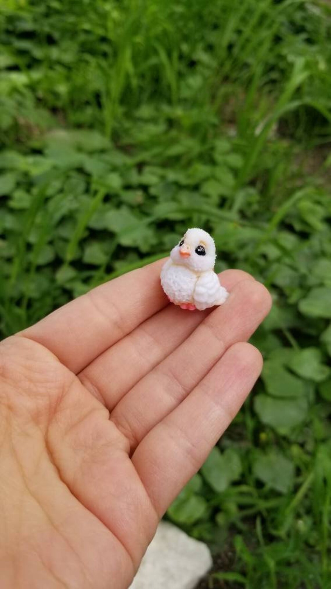 Miniature Pigeon Miniature Gift Sculpture Pigeon Figurine - Etsy