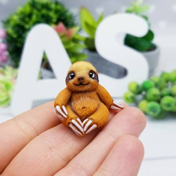 Sloth Sculpture - Etsy